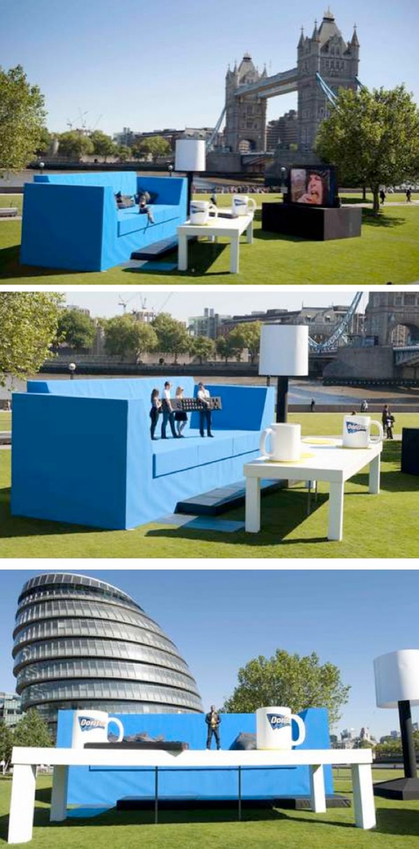 Canapé Géant – Paperplane