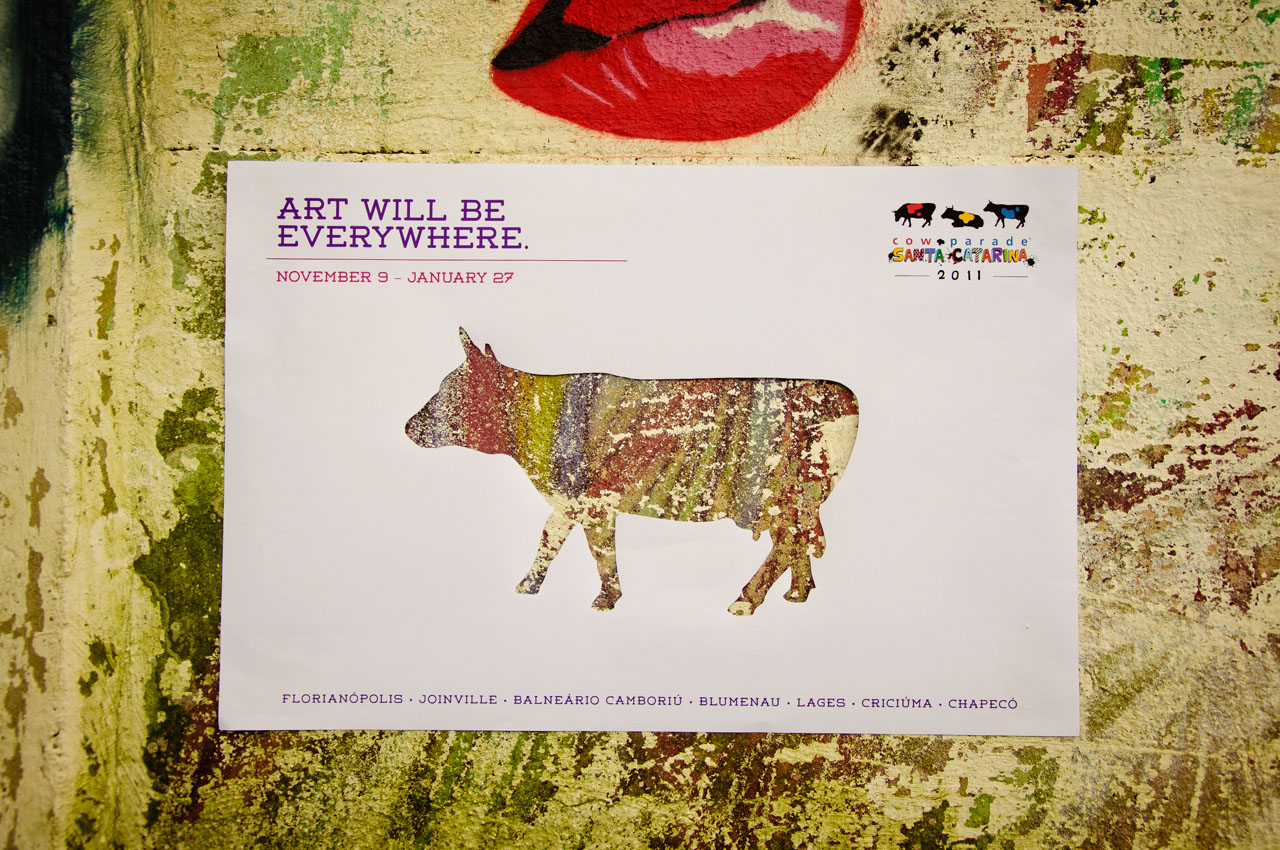 Cow Parade en ambient – Paperplane