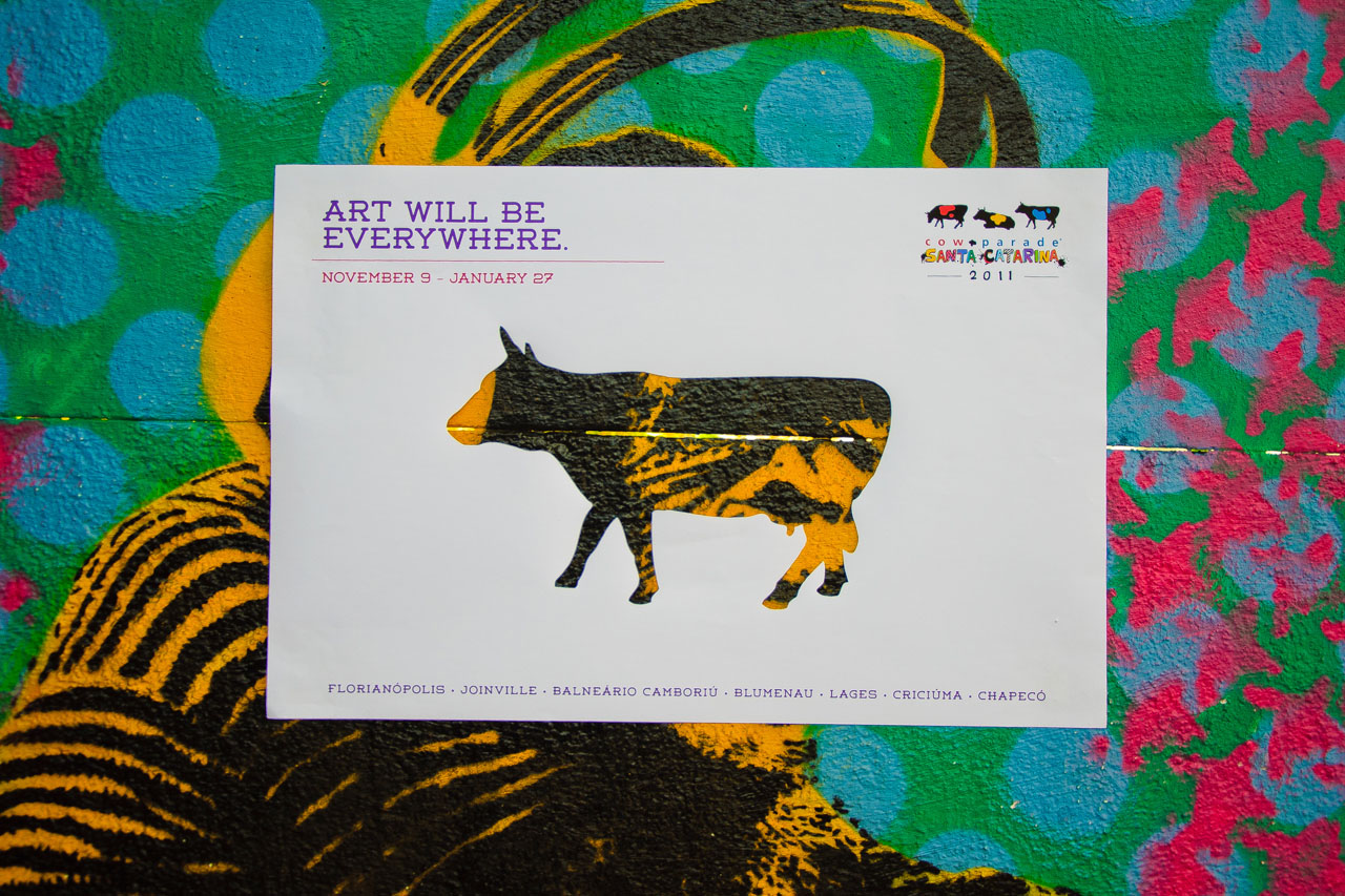 Cow Parade en ambient – Paperplane