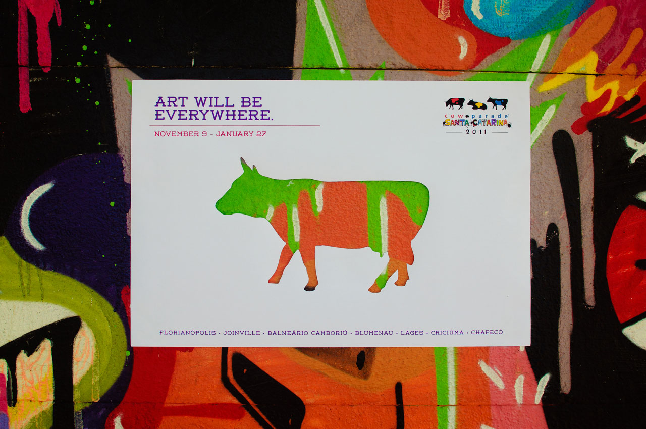 Cow Parade en ambient – Paperplane